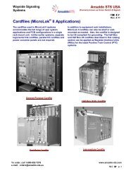 RSE-1D10 VCOR Relay - Ansaldo STS