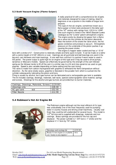 5. Our Own Stationary Eng