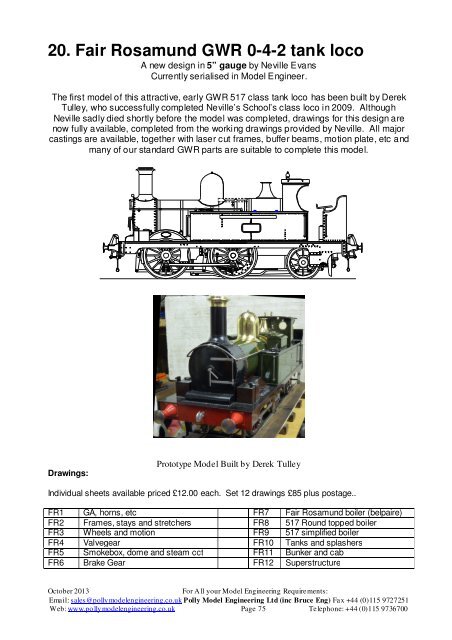 19. Other GWR 2 cylinder