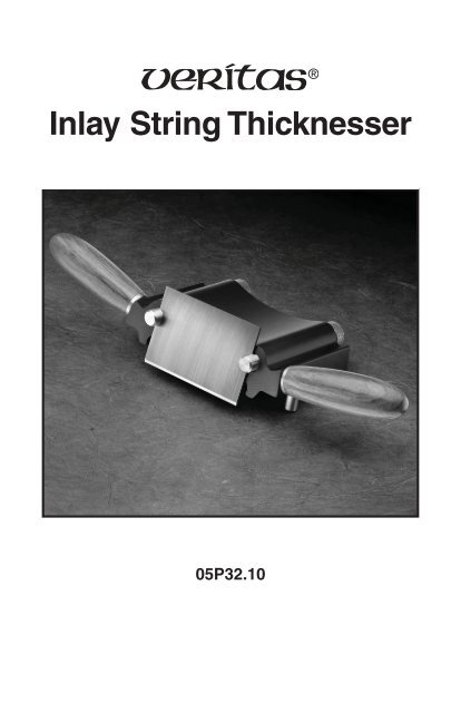 Inlay String Thicknesser