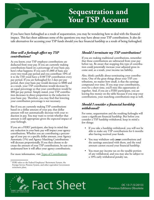 Federal Thrift Savings Plan Login