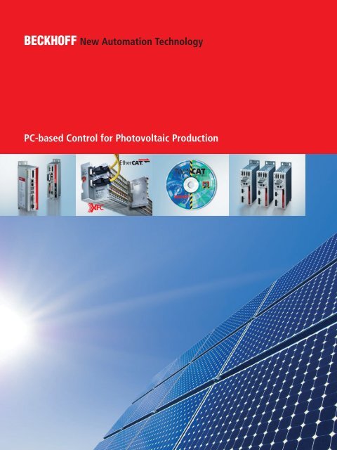 PC-based Control for Photovoltaic Production - download - Beckhoff