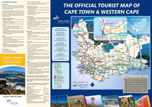 Cape Town Tourism Map Travel Illustrated Map Of Cape Town Caroline