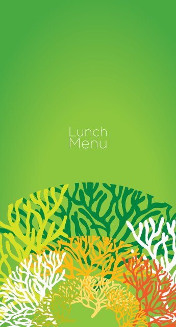 Palms Lunch Menu - Holiday Inn Resort Baruna Bali Indonesia
