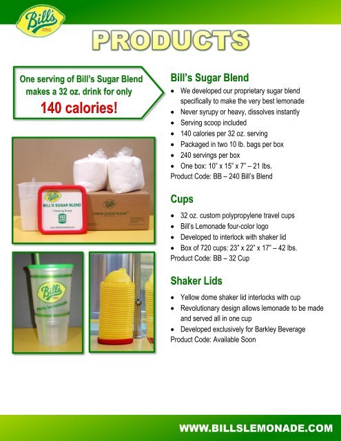 Bill’s Lemon Crusher He