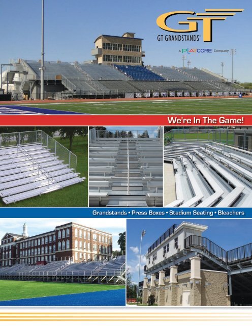 Download a PDF of the Catalog - GT Grandstands