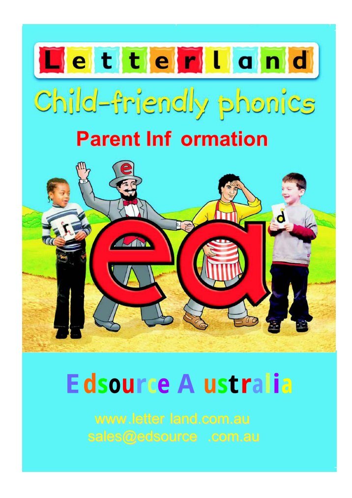 Letterland Magazines