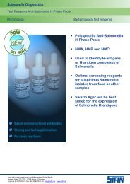 Serafol Â® ABO and ABO+D monoclonal - SIFIN