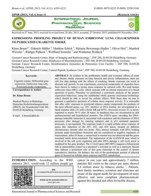 IJPSR (2009), Issue 1, Vol - International Journal of Pharmaceutical ...