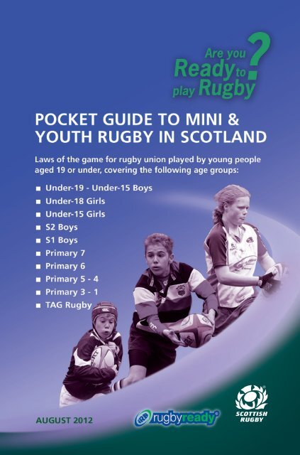 Pocket guide to mini and youth Rugby in Scotland. - Stirling County ...