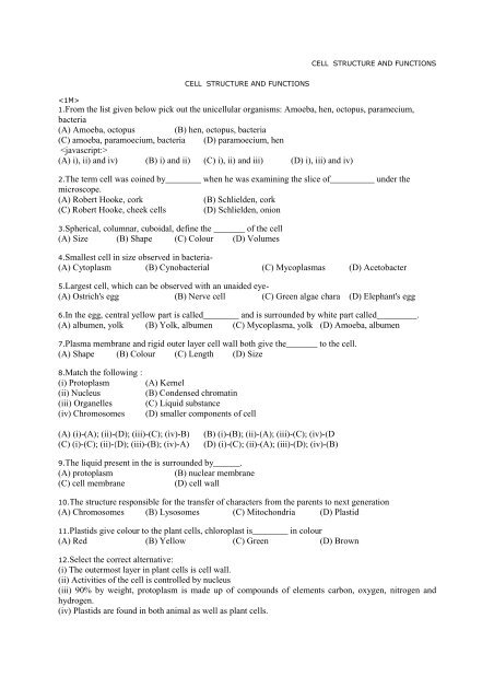 CELL STRUCTURE AND FUNCTIONS.pdf CELL STRUCTURE AND FUNCTIONS.pdf