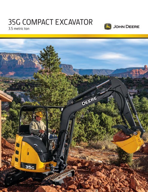 35G COMPACT EXCAVATOR - John Deere