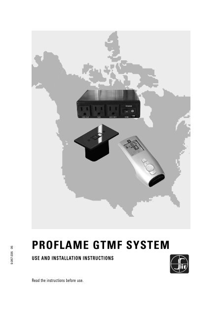 PROFLAME GTMF SYSTEM - buchananfireplace