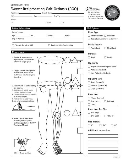 All Measurements MUST be