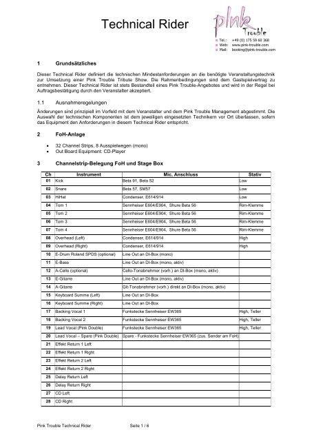 Technical Rider - Pink-Trouble