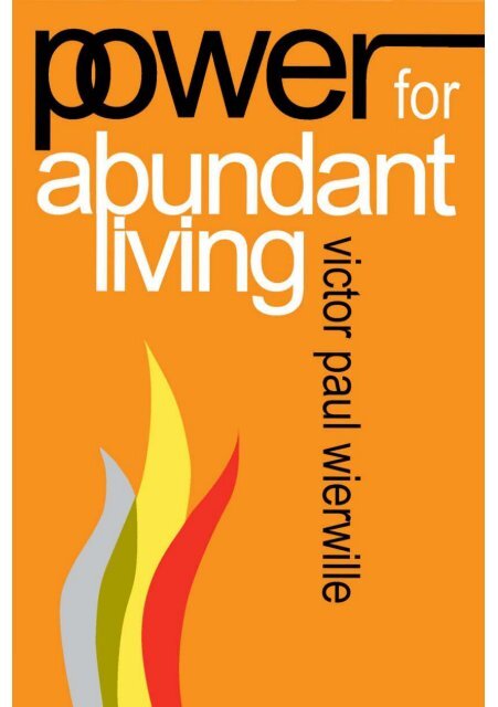 Power for Abundant Living
