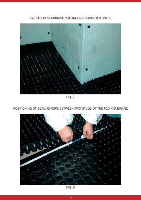 P20 FLOOR MEMBRANE CUT AR