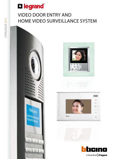 vidEO dOOr EnTry And hOmE vidEO sUrvEiLLAnCE ... - Legrand