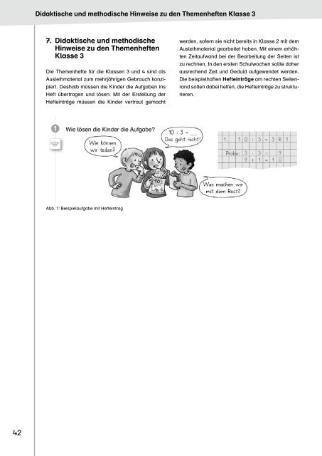 7. Didaktische und methodische Hinweise zu den Themenheften ... 7. Didaktische und methodische Hinweise zu den Themenheften ...