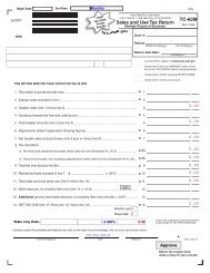 01-117 Texas Sales and Use Tax Return - Short Form