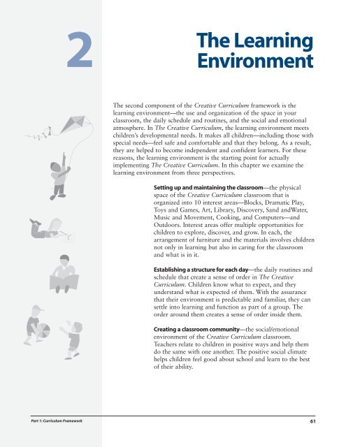 Creative Curriculum Classroom Environment