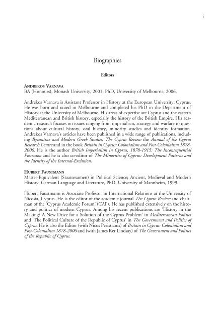 Reunifying Cyprus : The Annan Plan and Beyond - Reconciliation ...