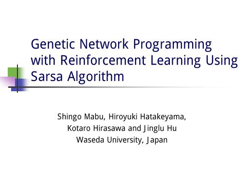 GNP - Hirasawa & Furuzuki Lab. Waseda University
