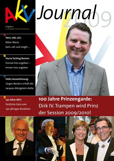 Ciao Mario; Der Cavaliere von Aachen 2009 - AKV