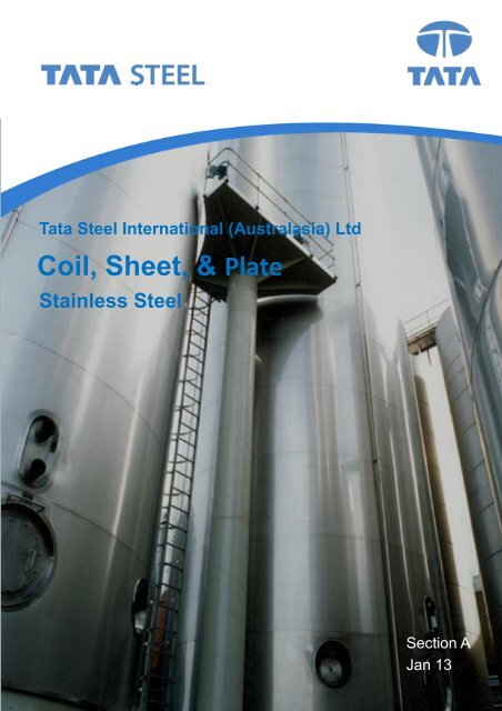 Coil, Sheet, and Plate - Tata Steel International (Australasia) Ltd