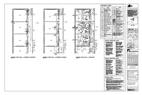 Mechanical Drawings - CRD Construction