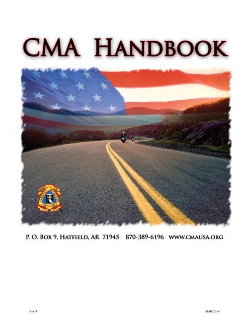 2014 CMA Handbook - Christian Motorcyclists Association