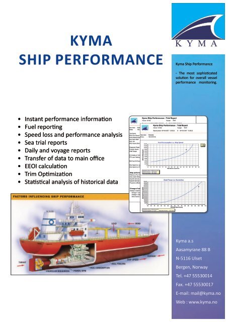 KYMA SHIP PERFORMANCE - Net