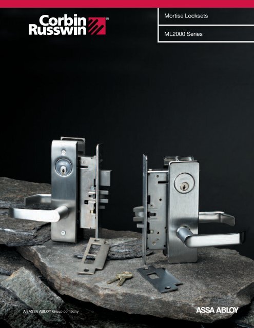 Corbin Russwin ML2000 Series - Vineyard Levers and Locks