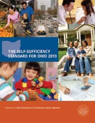 Arizona Self-Sufficiency Matrix