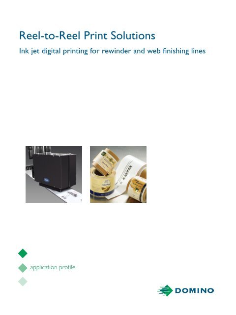 Reel to Reel Print Solutions - Domino