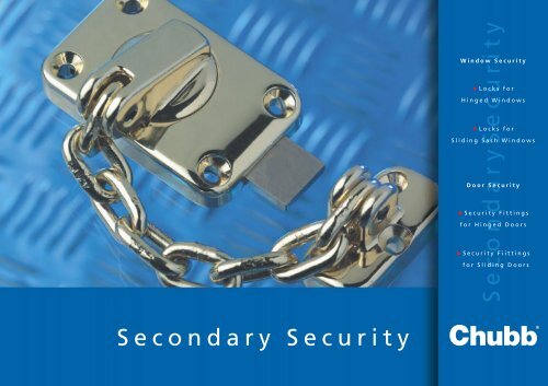 CHUBB PRODUCT CATALOGUE v2 - Lumsden Security
