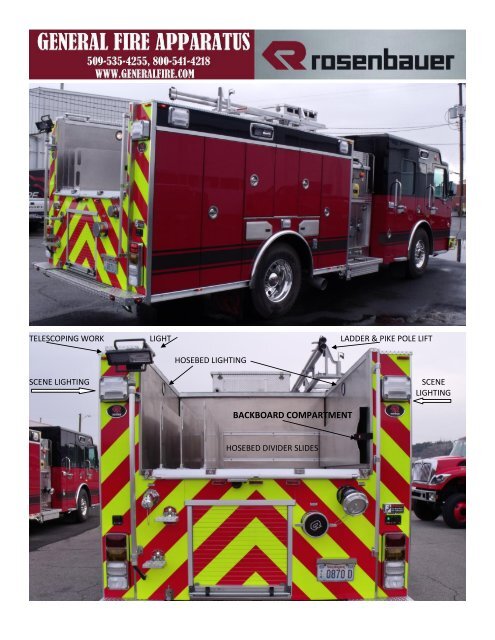 BACKBOARD COMPARTMENT - General Fire Apparatus