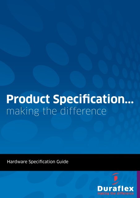 Hardware Brochure - Duraflex