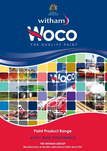 Woco brochure - Witham Oil and Paint