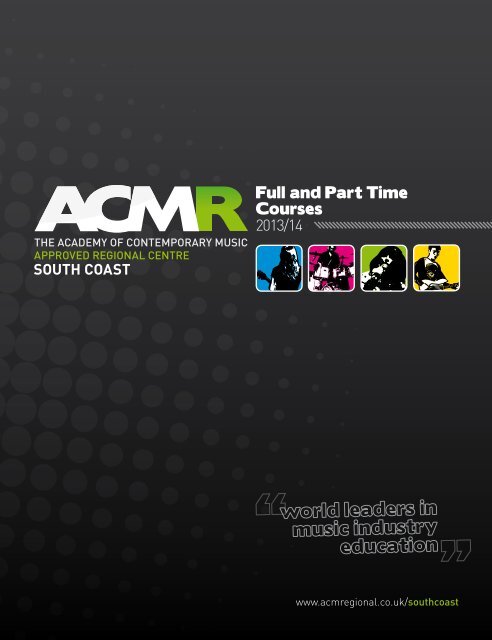 ACMR Prospectus - ACM Regional South Coast