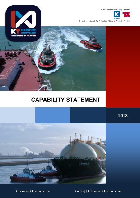 CAPABILITY STATEMENT - KT MARITIME