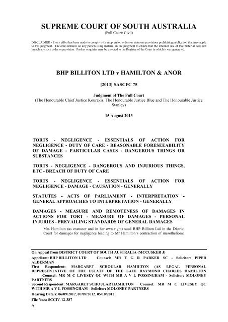 2013 SASCFC 75.pdf - Courts Administration Authority