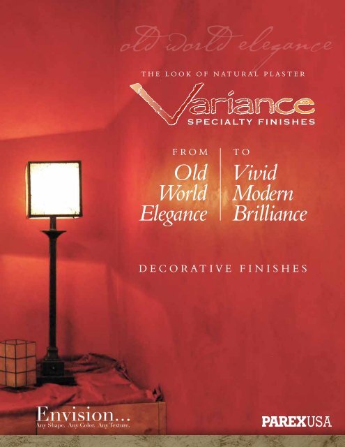 old world elegance - Variance Specialty Finishes