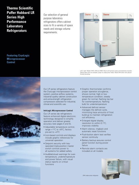 Thermo Scientific Puffer Hubbard LR Series High Performance ...