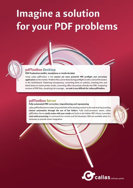 pdfToolbox Server - Callas Software