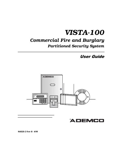 Ademco Vista 100 - ADT.com