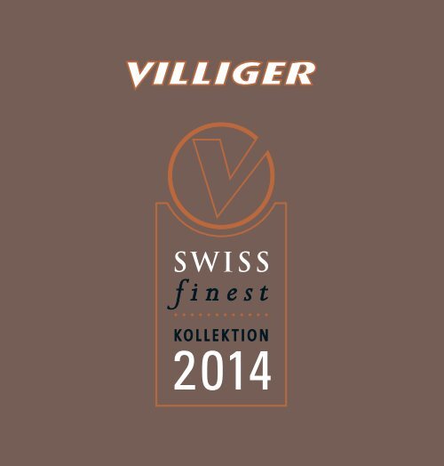Download der Kollektion 2014 als PDF - Villiger Bikes