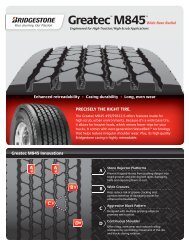 Greatec M845 - Bridgestone Commercial Truck Tires