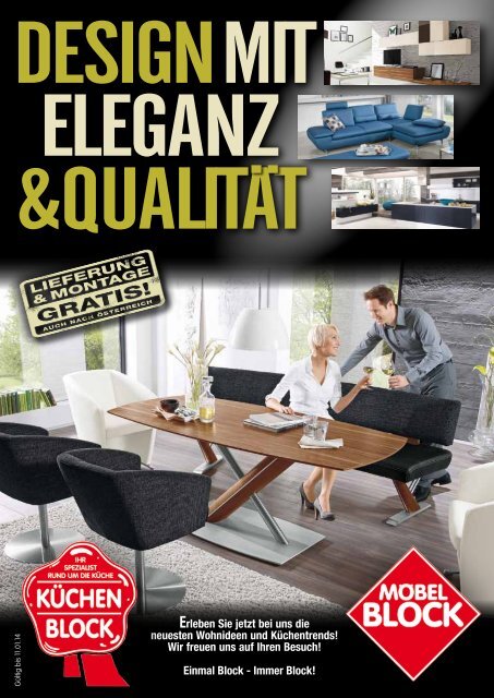 Erleben Sie jetzt bei uns die neuesten Wohnideen ... - Möbel Block
