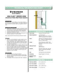 Series 2500 Aluminum Plate Panel - Firestone Metal Products - UNA ...